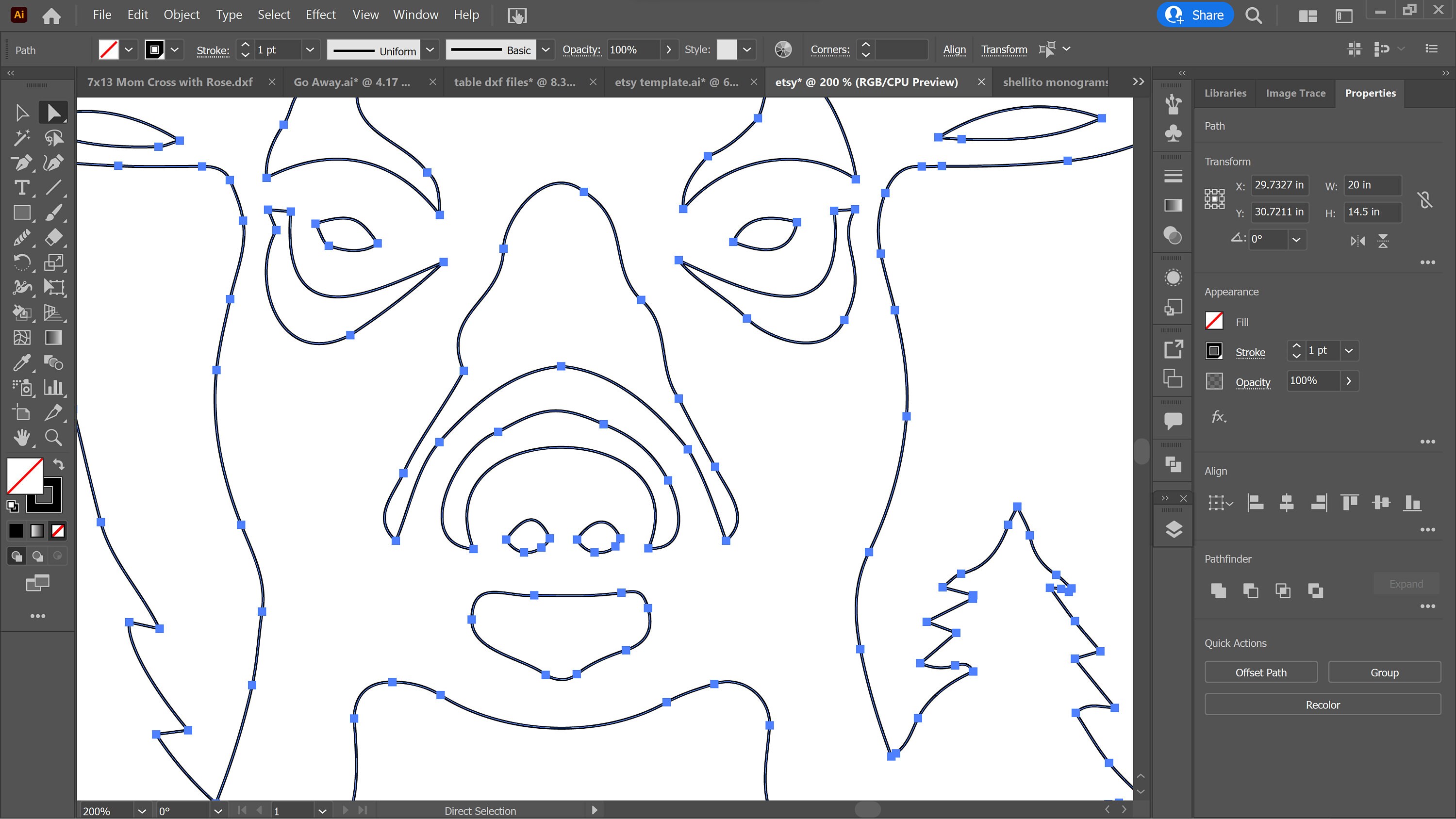 Personalized Deer Dxf File for Cnc Plasma, Hunting Dxf Cut Files for ...