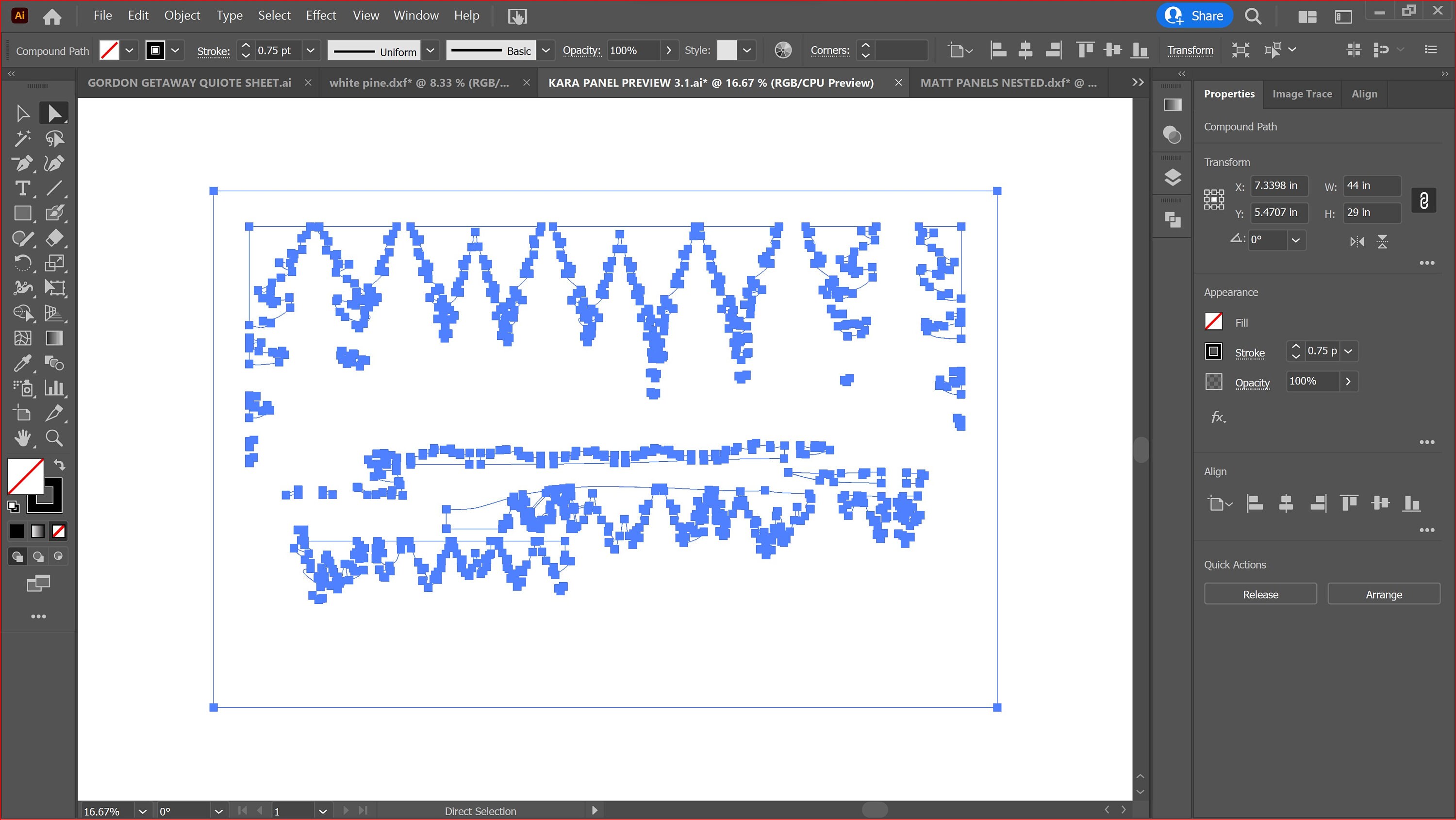 Railing Panel Dxf Files for Cnc Plasma Cutting, Woodland Scene Svg ...