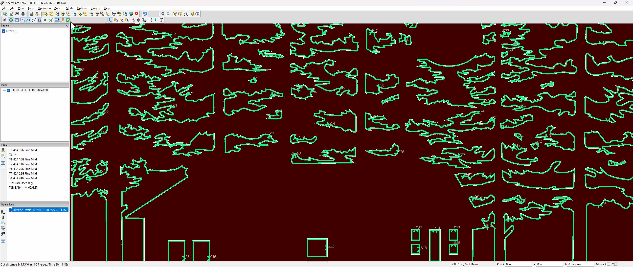 Cabin Sign Dxf File for Cnc Plasma Cutting, Cabin in the Woods Sign ...