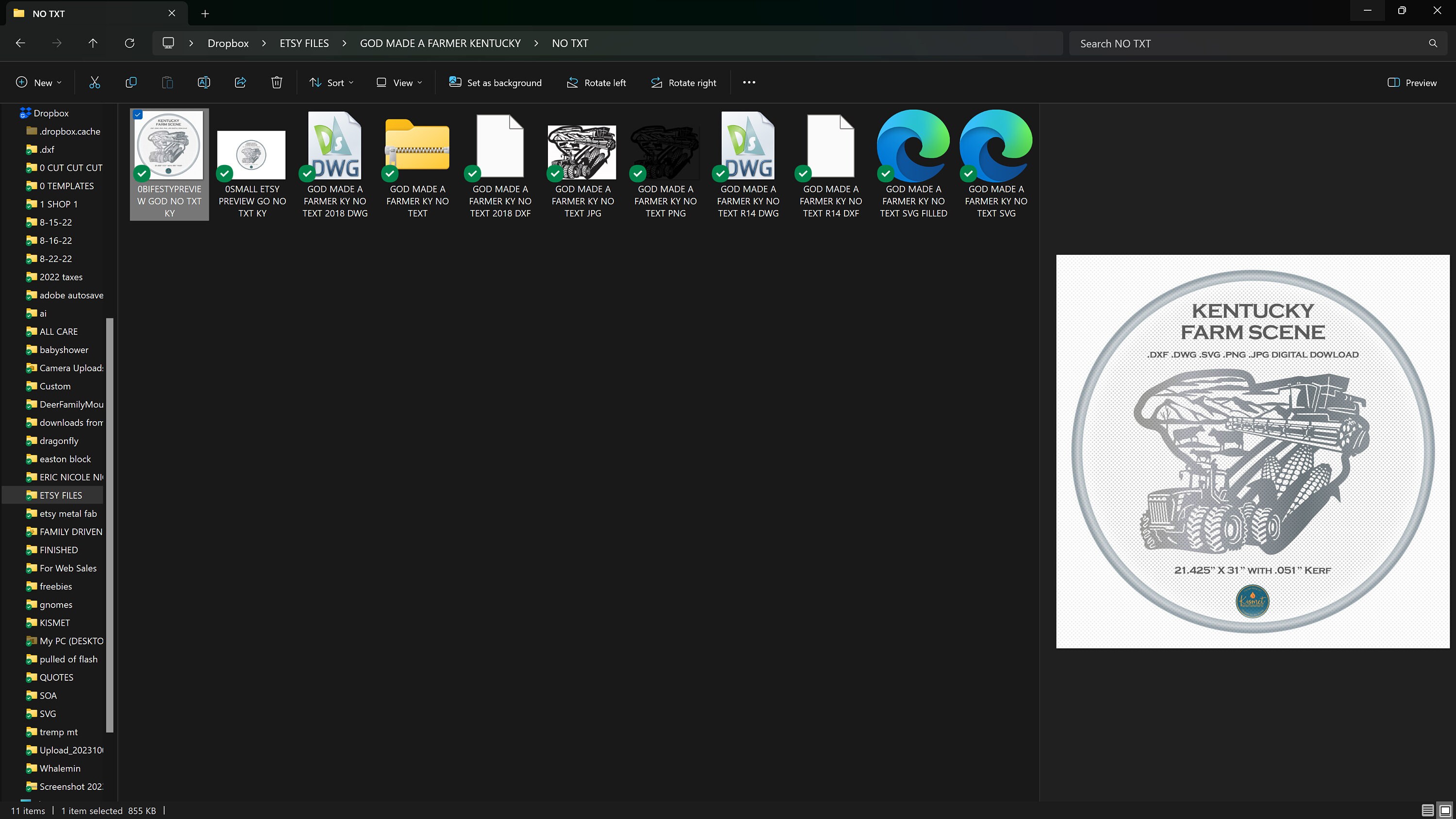 Custom Farm Sign Dxf Files for Cnc Plasma, Farm Scene Plasma Cut Files ...