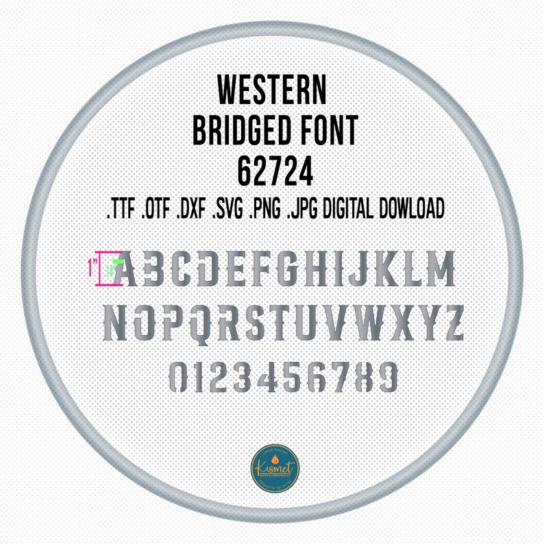 Western Font: CNC Plasma, Laser, Cricut (digital Download) - Etsy