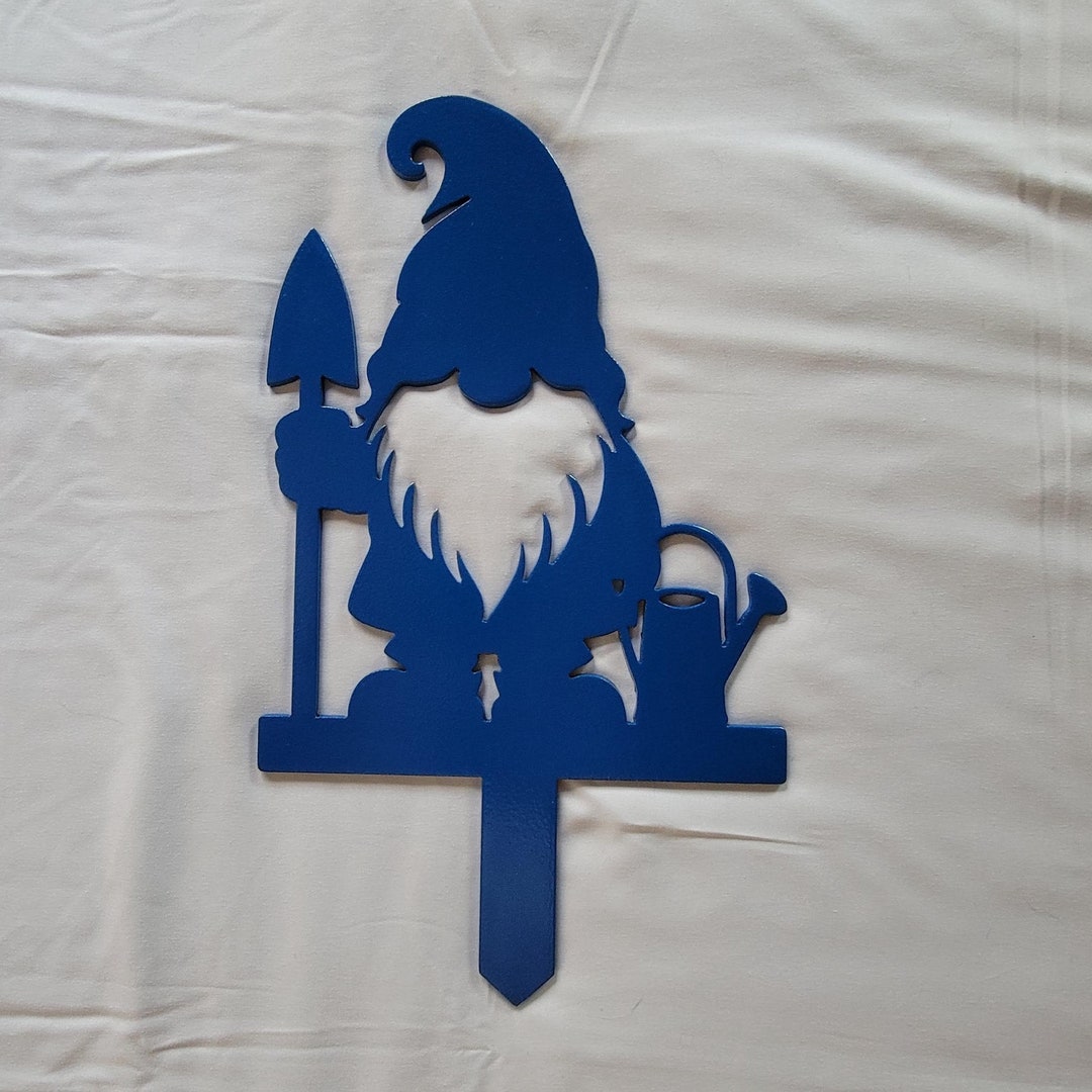 Gnome Yard Stake Dxf File for Cnc Plasma Cutting Yard Signs, Garden ...