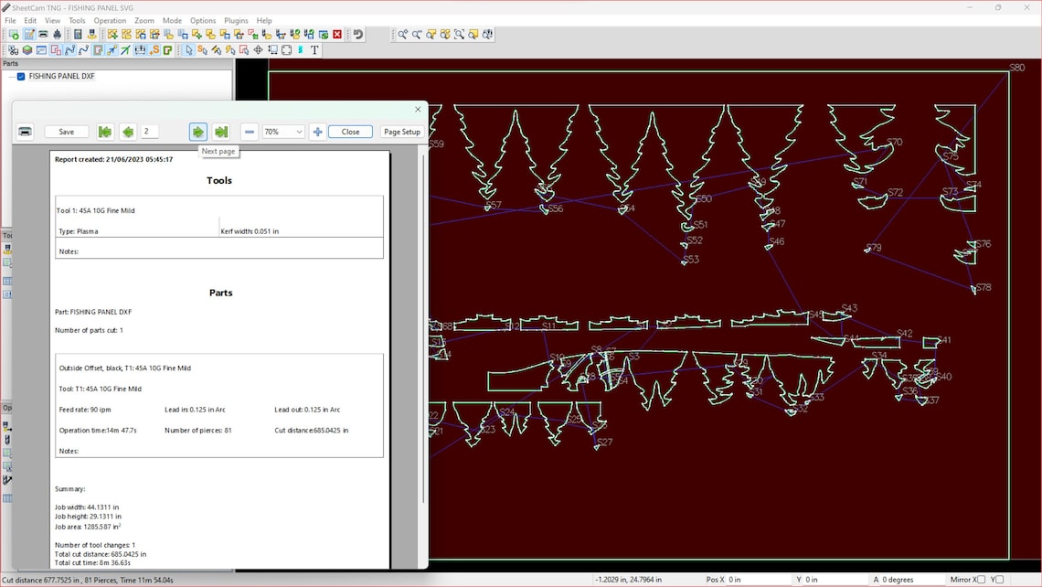 Railing Panel Dxf Files for Cnc Plasma Cutting Woodland Scene - Etsy