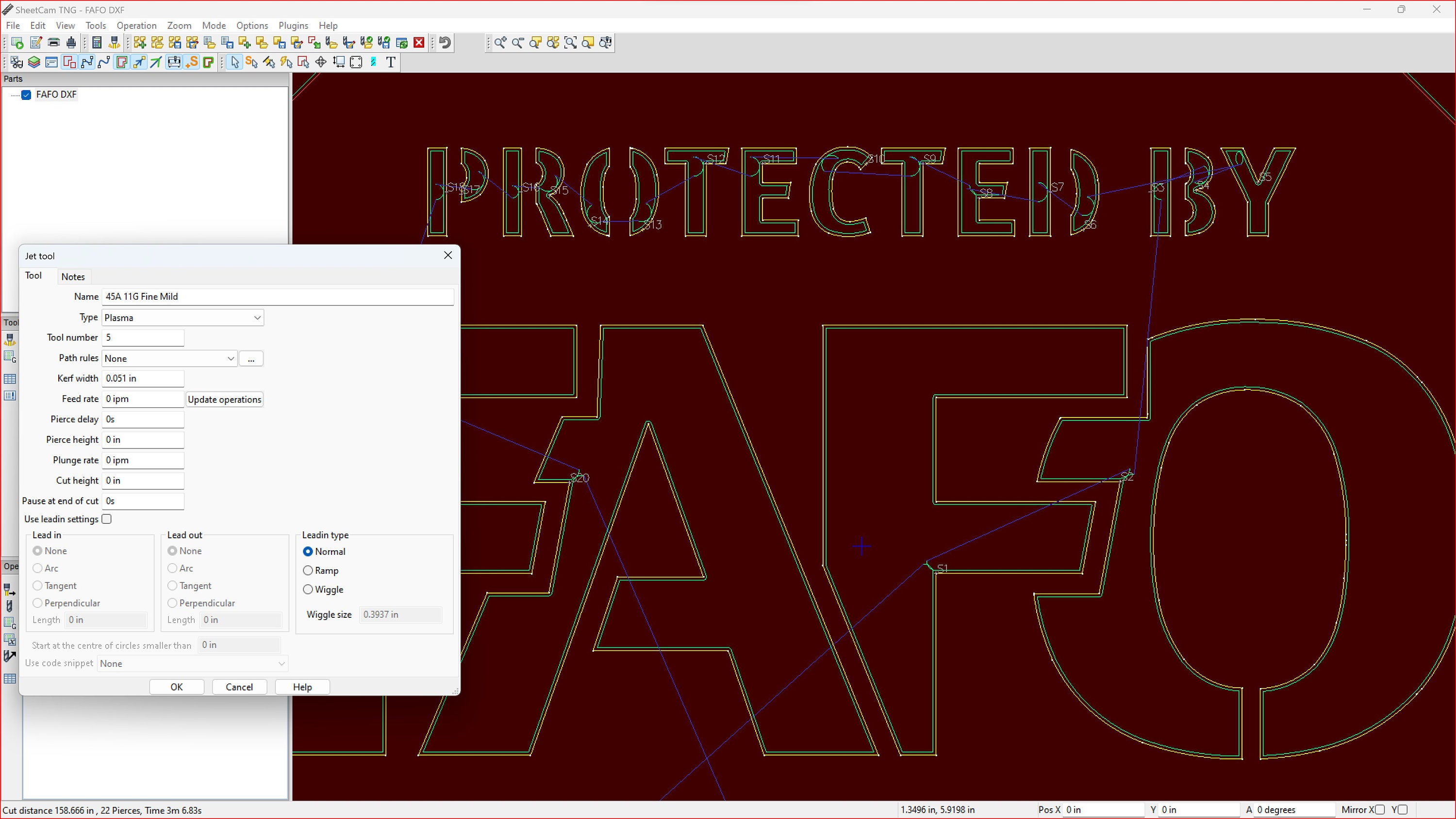 FAFO Sign Dxf Files for Plasma, Protected by Funny Sign Design Svg ...