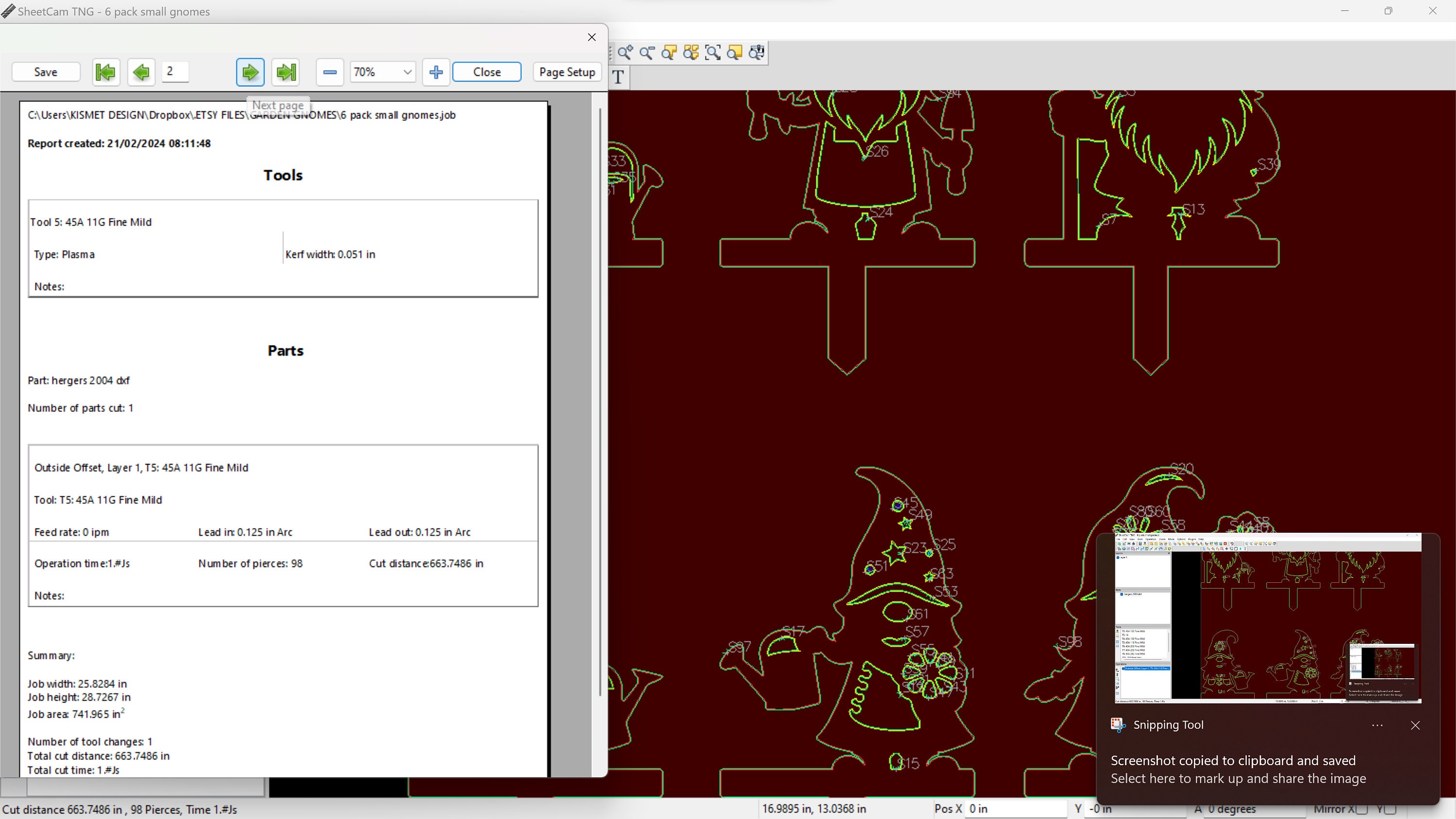 Cute Gnome Dxf File Bundle Cut Files for Cnc Plasma Cutter, Garden ...