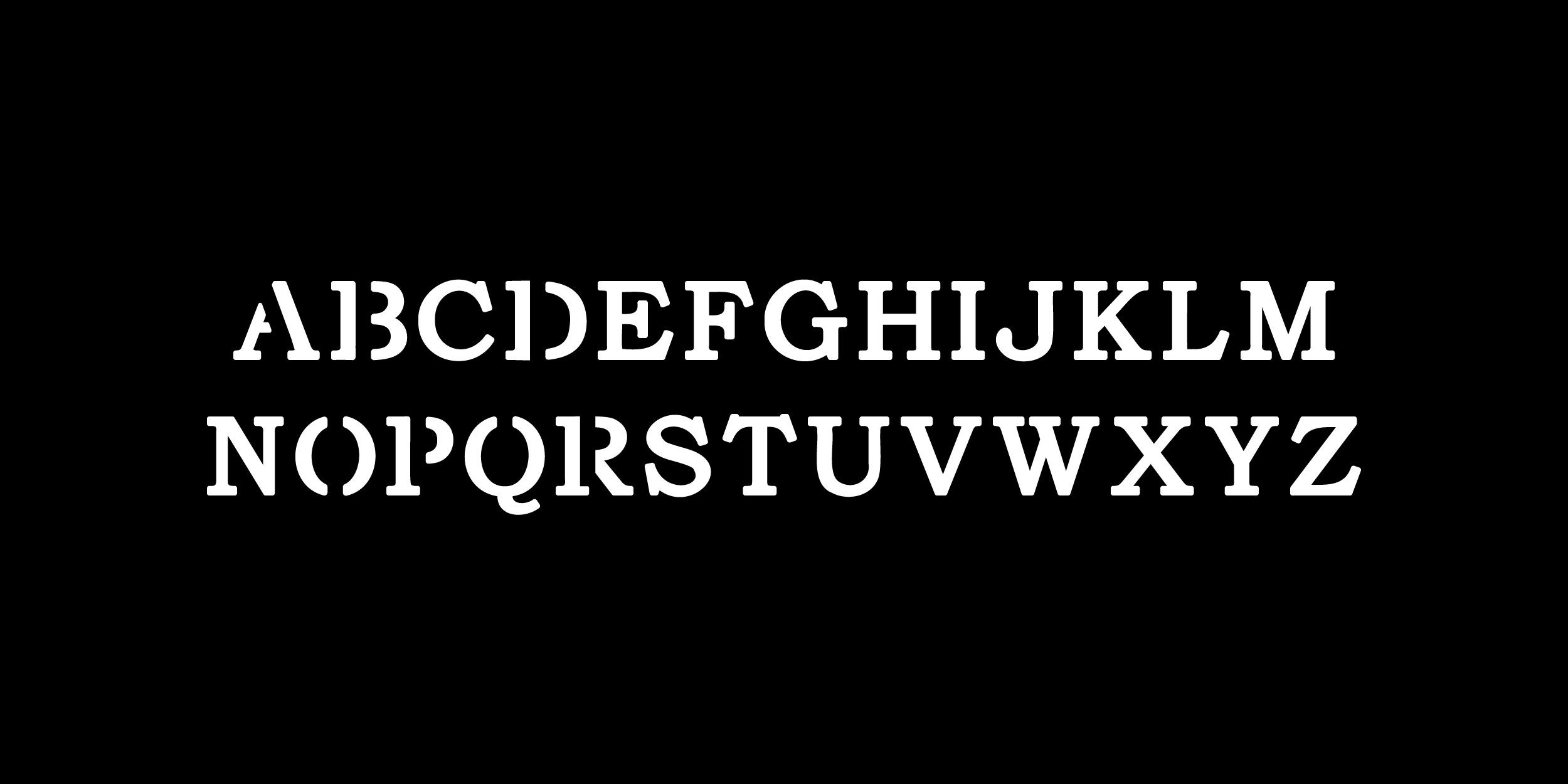 Font Svg Files for Cnc Serif Font Ttf Digital Download - Etsy Canada