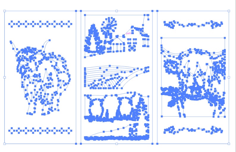 Highland Cow Dxf File for Plasma, Farm Png Laser Cut Files for Laser ...