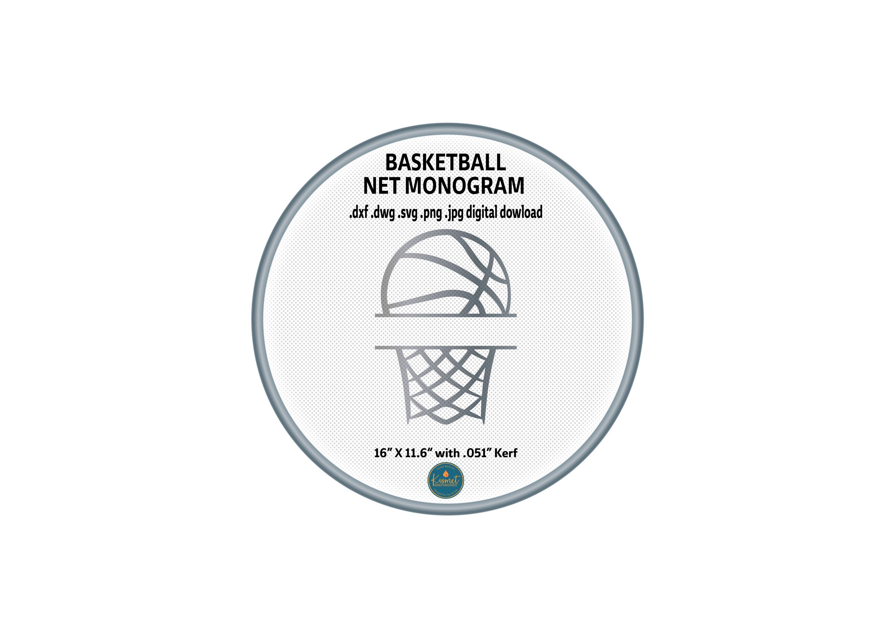 Personalized Basketball Dxf File for Cnc Plasma Cutting, Custom ...