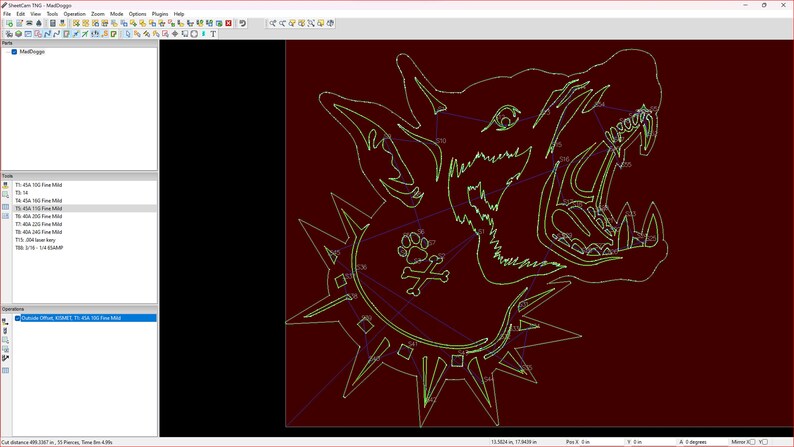 Guard Dog Svg Files for Laser Cutting, Rottweiler Wall Art for Metal ...