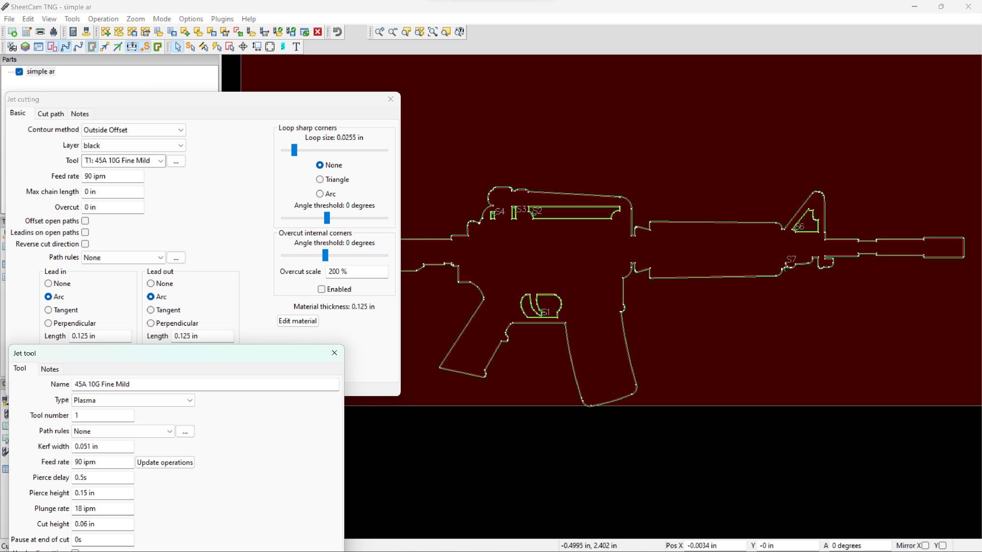Hunting DXF Files for CNC Plasma Cutting, Rifle SVG Files for Laser ...