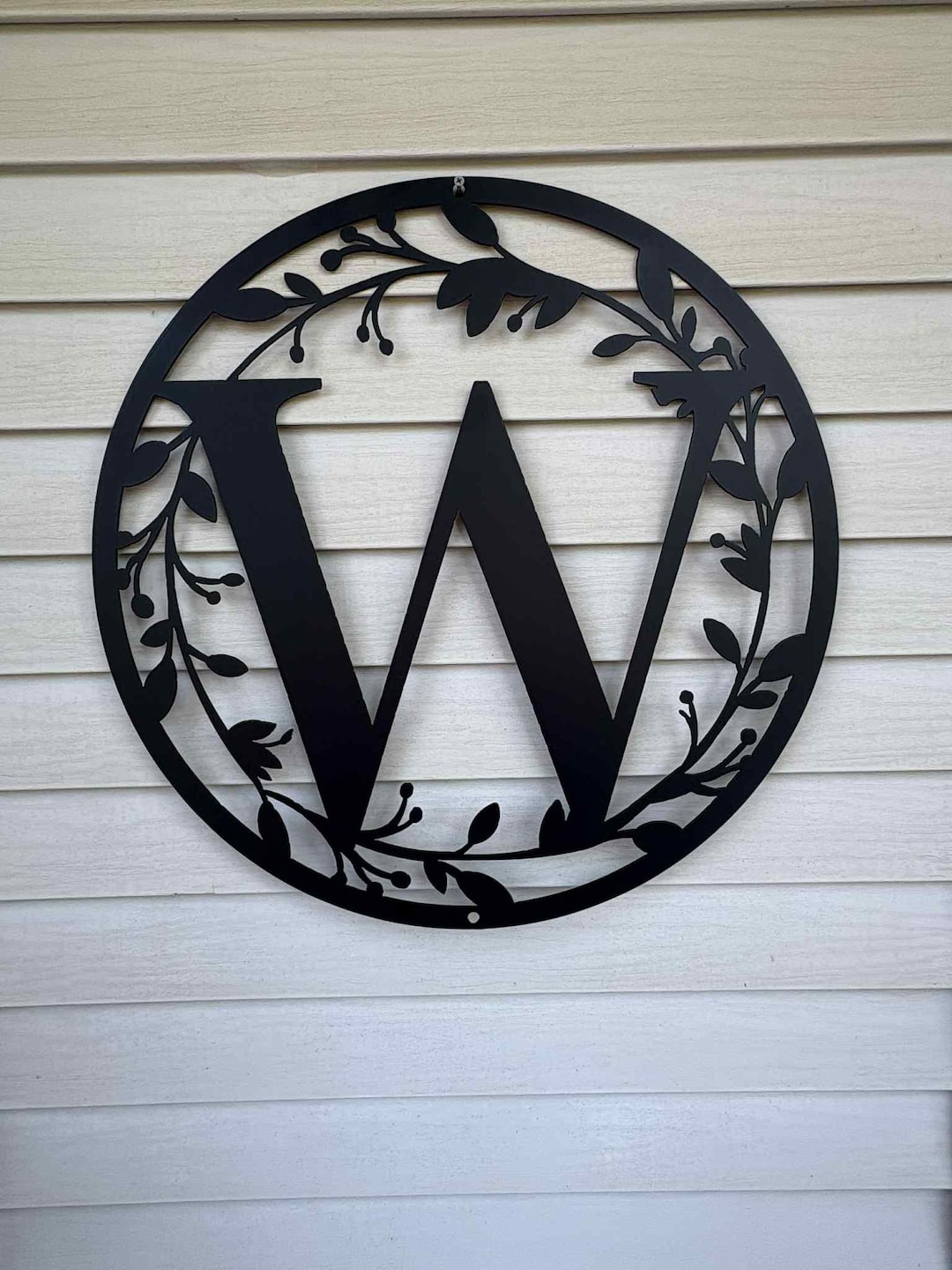 Letter W Monogram DXF SVG: CNC Plasma Laser Cut Files (digital Download ...