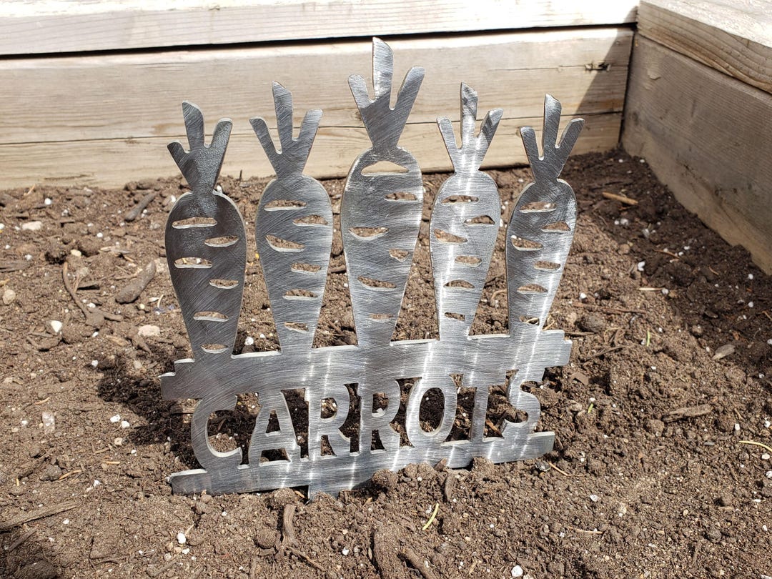 Carrot Garden Stake Dxf File for Plasma Cutter, Carrot Svg File for ...