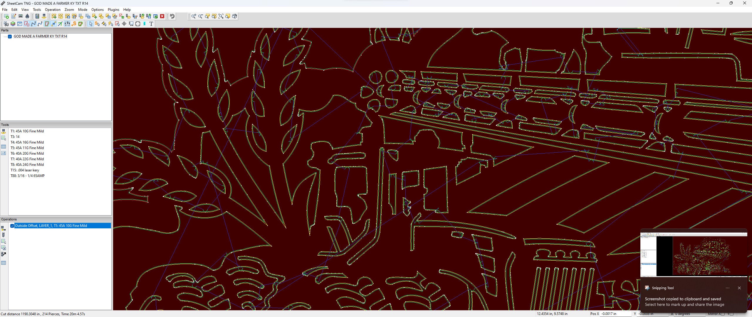 So God Made a Farmer Sign Dxf Files for Plasma Cutter, Custom Farm Sign ...