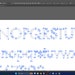 Font Dxf Font Files for Cnc, Unique Font Ttf Digital Download, Stencil ...