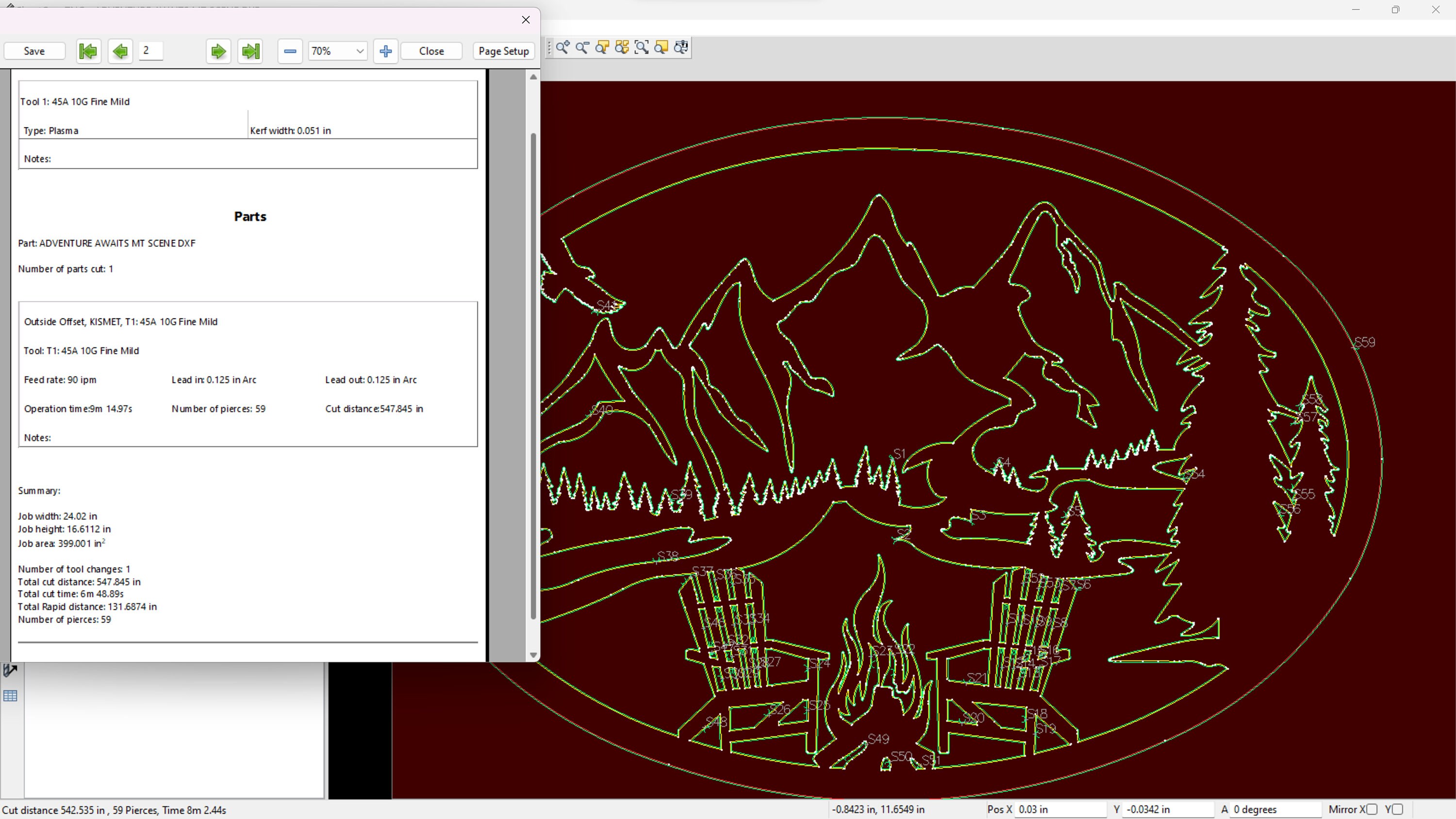 Mountain Camping Svg Plasma Cut File for Cnc Plasma Cutting, Campsite ...