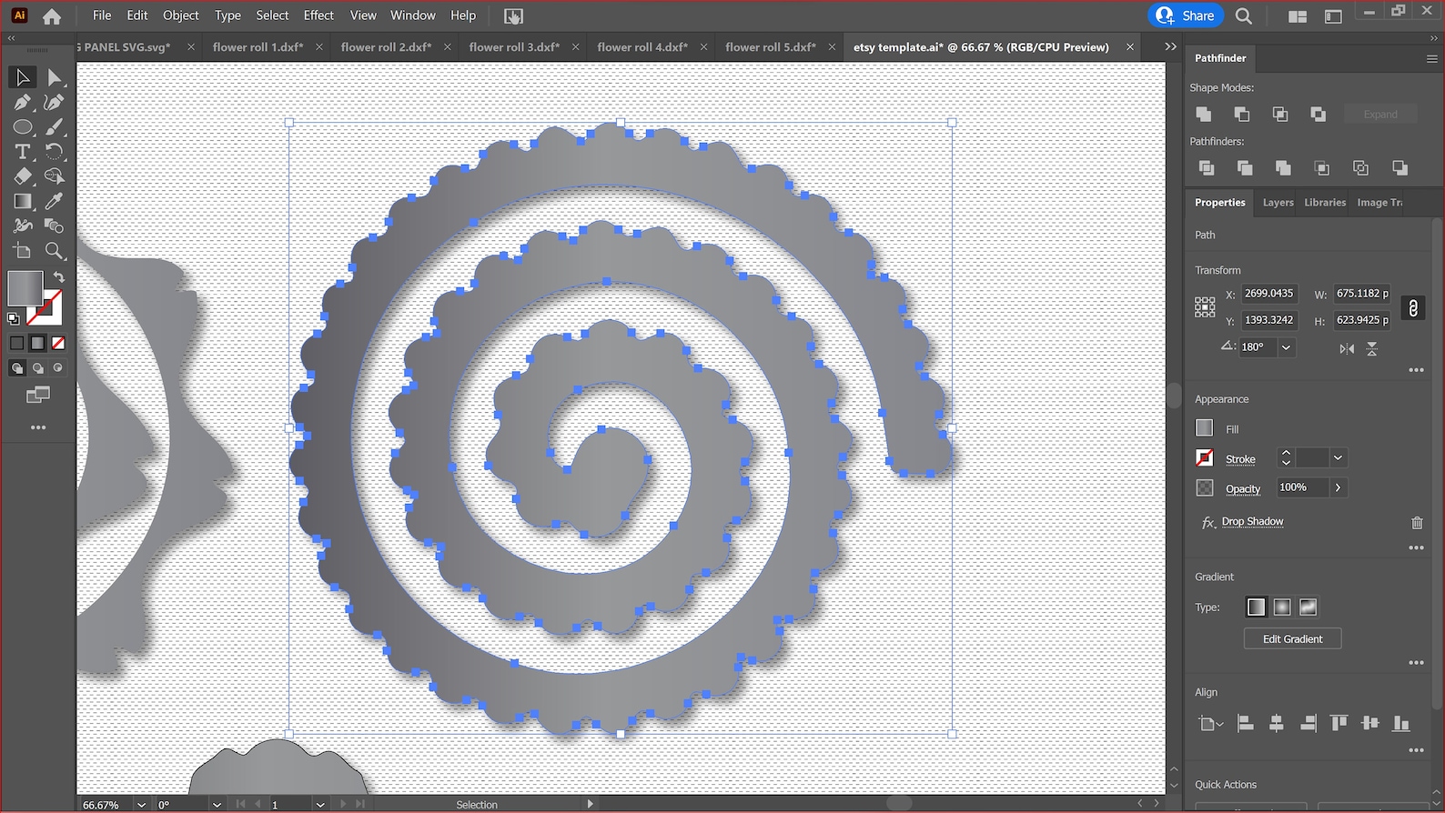 Rolled Flowers Svg, 3D Flowers Png Bundle, Metal Rose Dxf File for Cnc ...