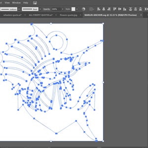 Marlin Fish SVG, Anchor DXF, CNC Plasma Cutting, Laser Cut Files ...