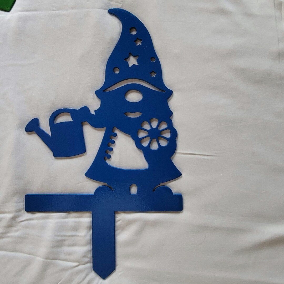 Garden Gnome Cut File, CNC Plasma, SVG DXF, Garden Art (digital ...