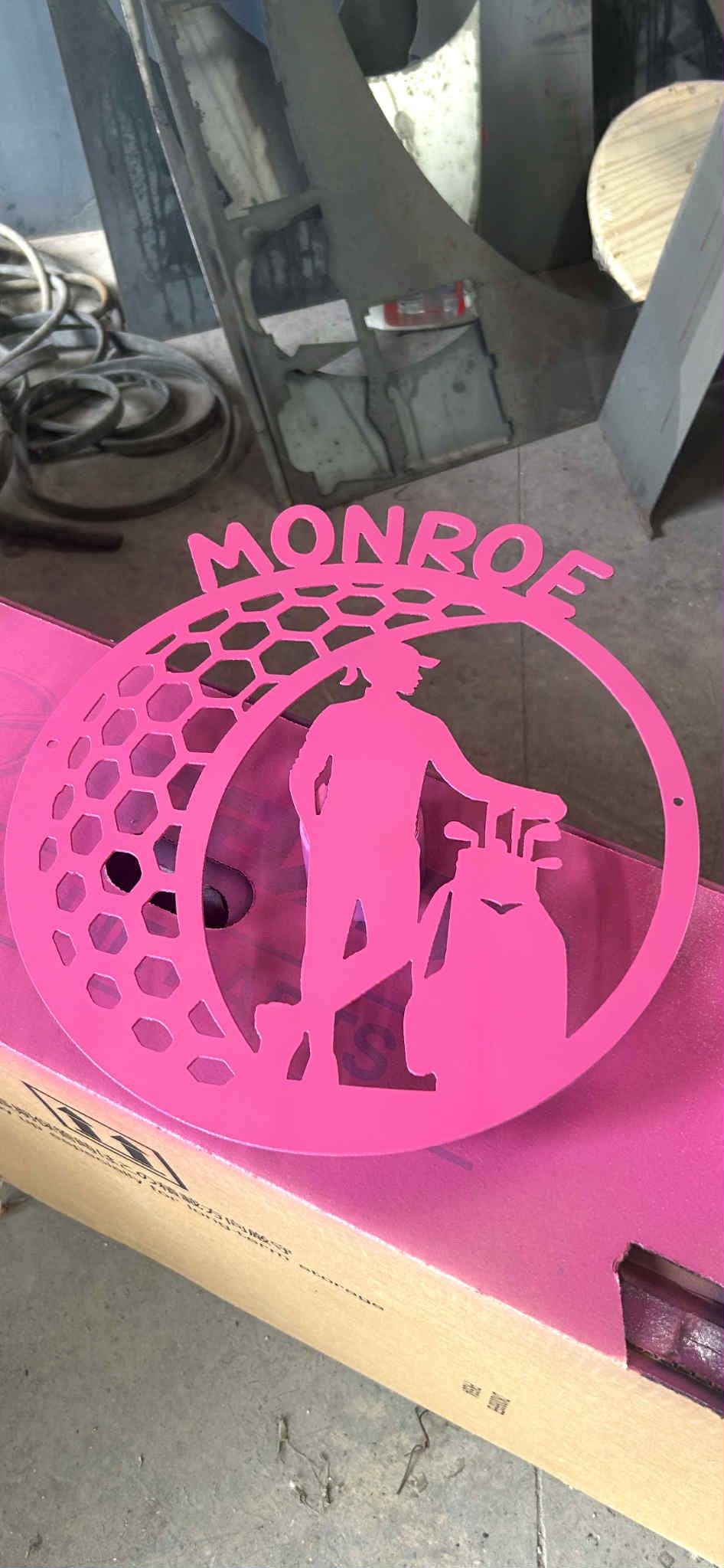Golf Sign, SVG DXF PNG Cut Files, Plasma Laser Xtool Glowforge Cricut ...