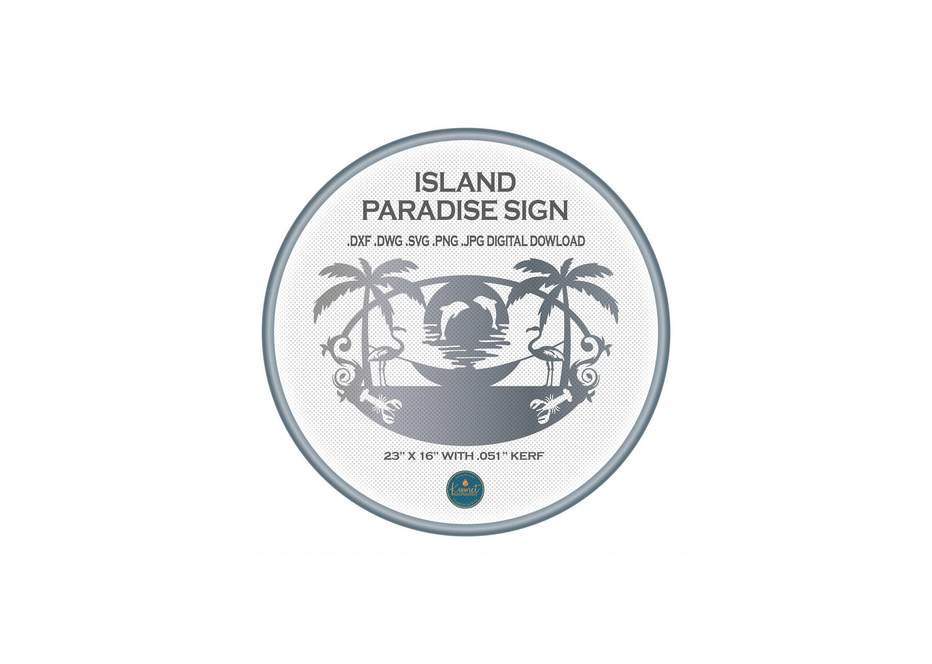 Beach House Sign Dxf File for Cnc Plasma Cutting, Vacation Home Sign ...