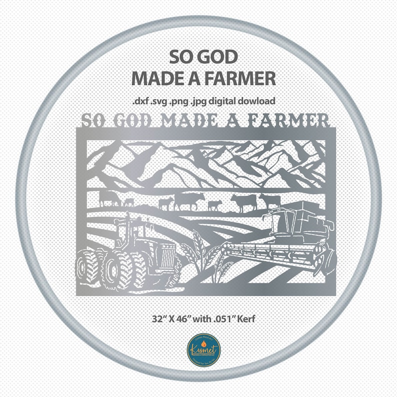 Farm Scene Plasma Cut File Bundle for Cnc, Custom Farm Sign Svg File ...