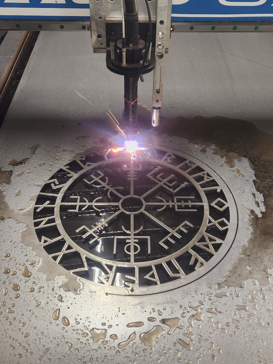 Compass Sign Dxf Files for Cnc Plasma Cutting, Adventure Sign Vector ...