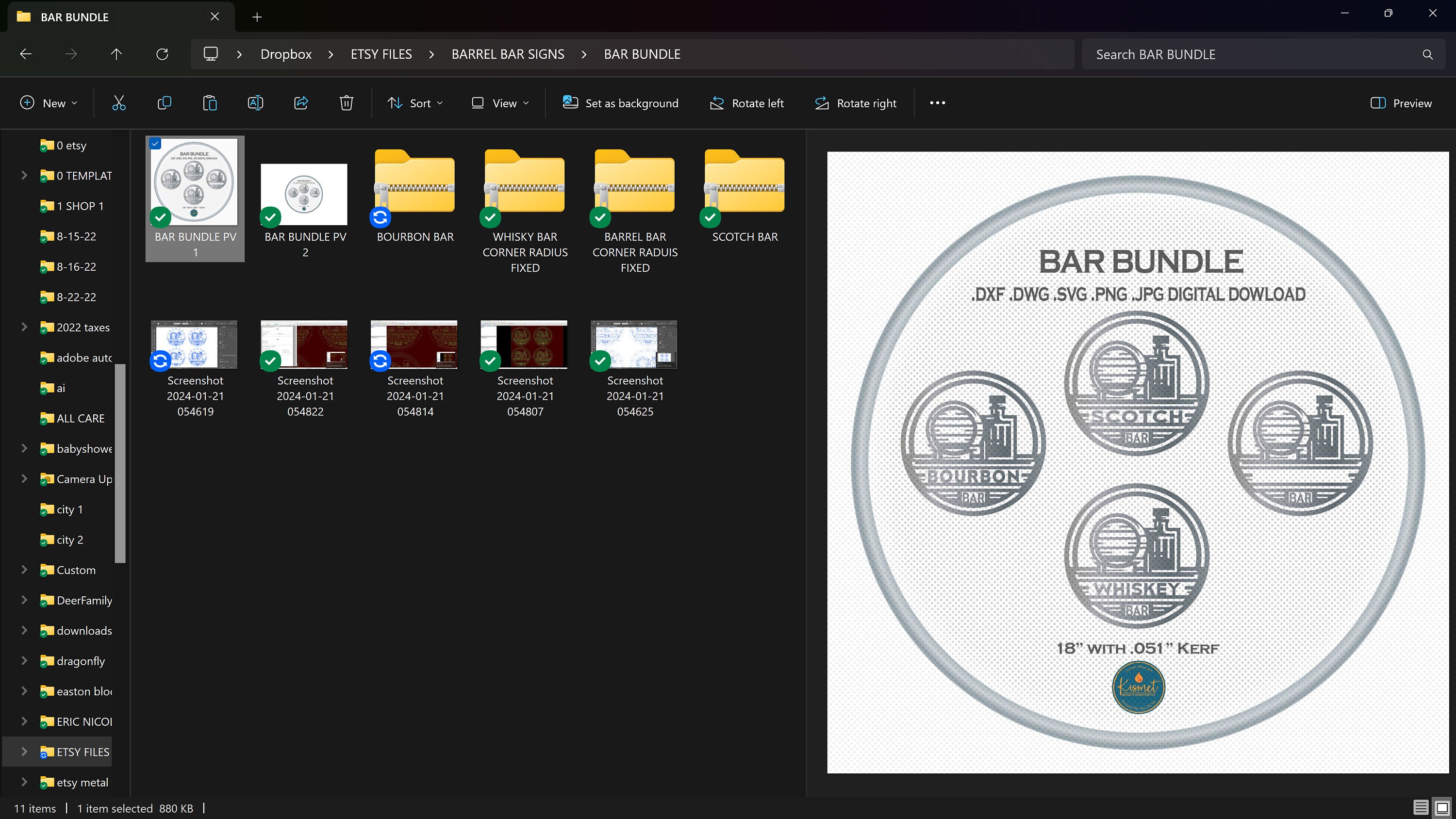 Bar Sign Dxf File for Cnc Plasma Cutting, Personalized Bar Svg Files ...