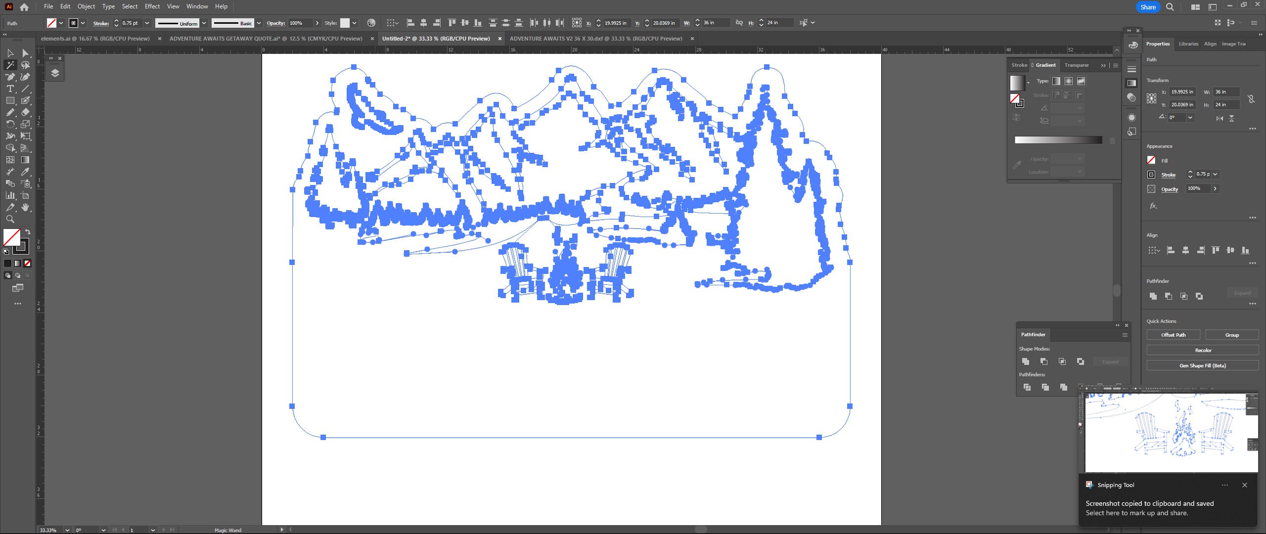 Mountain Scene SVG: Address Sign CNC Plasma DXF, Laser Cut File, Cricut ...