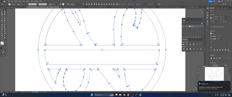 N Split Letter Monogram SVG, Laser Cut File, CNC Plasma DXF, Xtool ...