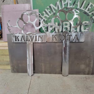 Pet Memorial Yard Sign DXF Files, Dog SVG Laser Cut File, Xtool Cricut ...