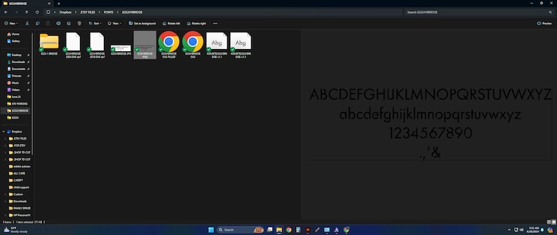 Font Dxf Font Files for Cnc, Unique Font Ttf Digital Download, Stencil ...