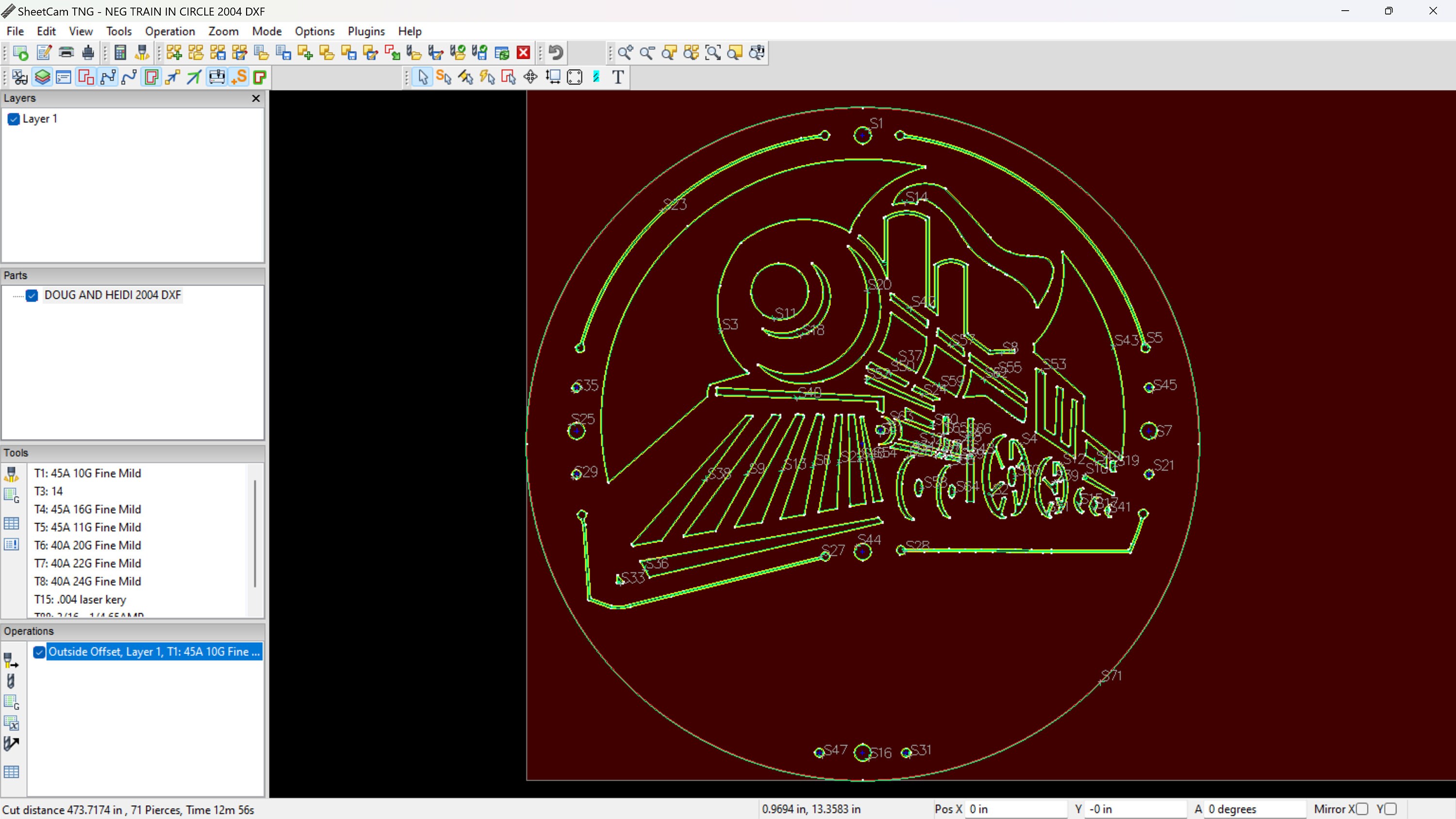 Custom Train Sign, DXF SVG PNG, Cnc Plasma Laser Cut File Xtool ...