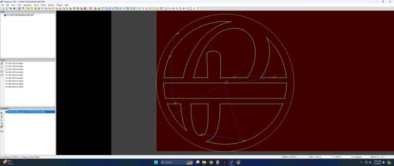 Split Letter Monogram Svg Files for Laser Cut Signs, Letter P Monogram ...