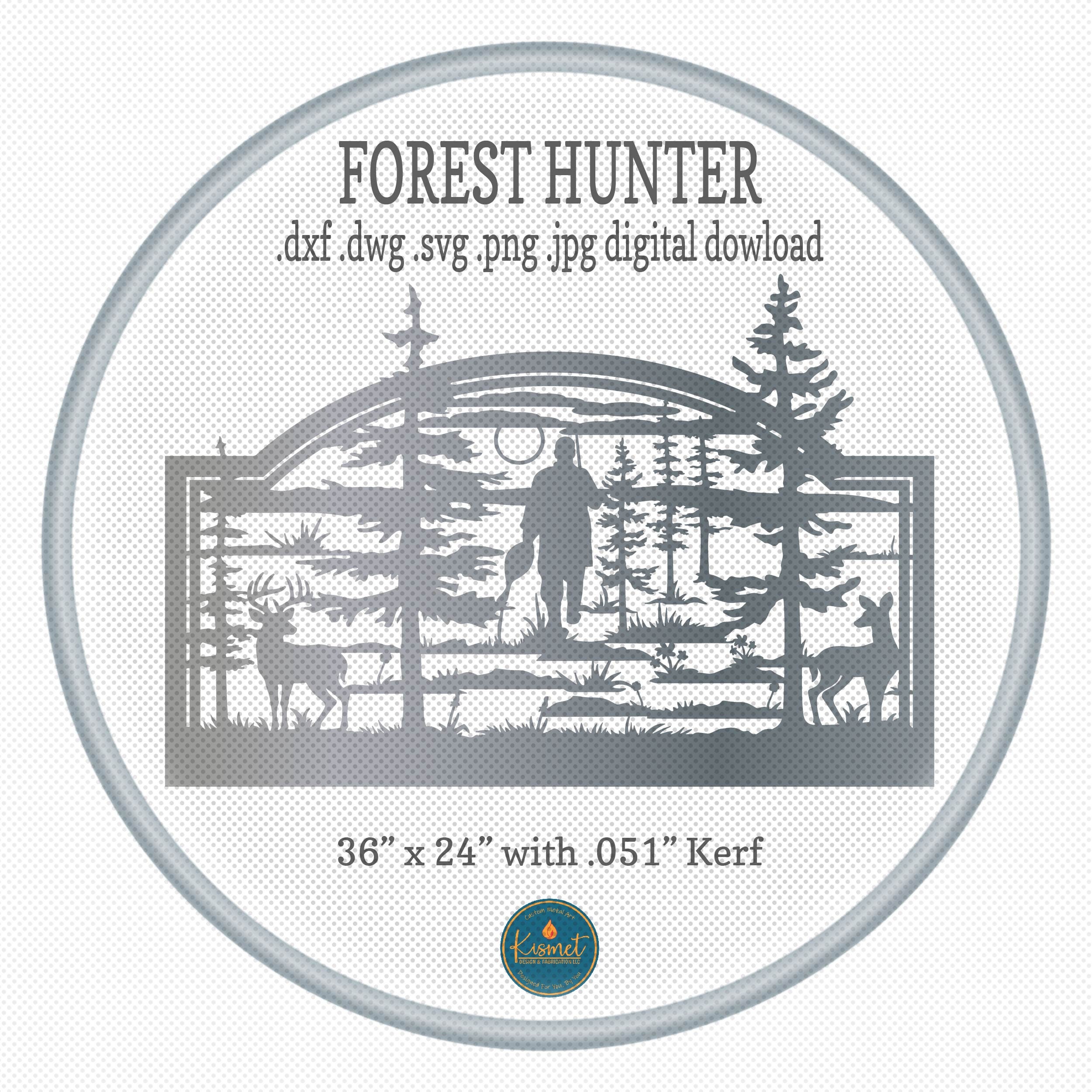 Hunting Dxf Cut File for Laser Cutter,, Personalized Whitetail Deer Dxf ...