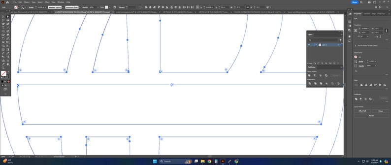 Split Letter Monogram Svg Files for Laser Cut Signs, Letter P Monogram ...
