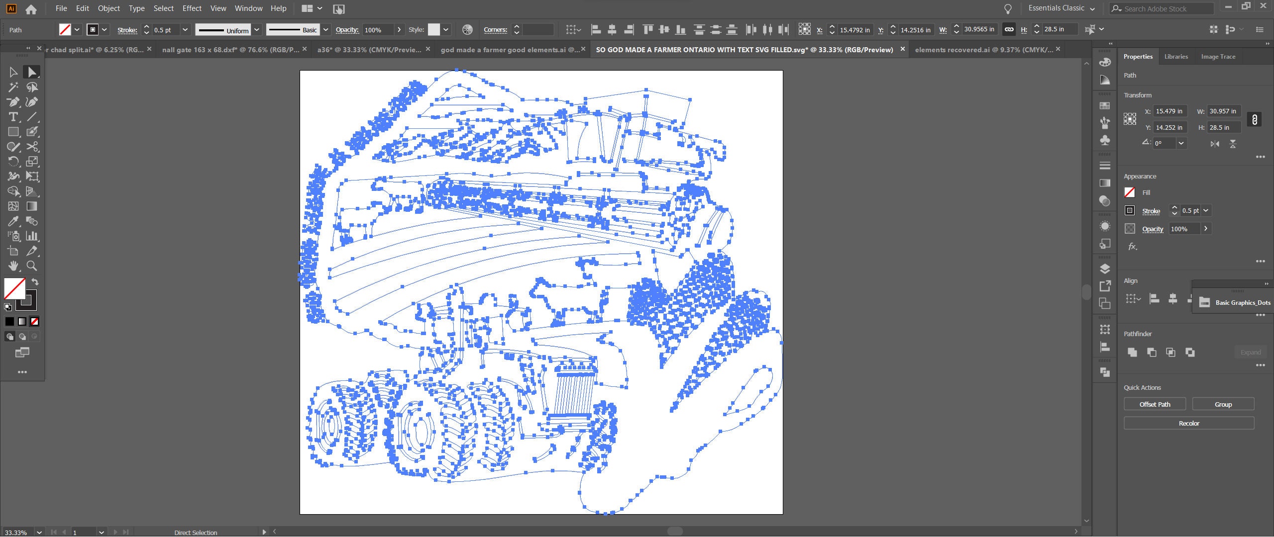 So God Made a Farmer Laser Cutting Files for Cnc Farm Scene - Etsy