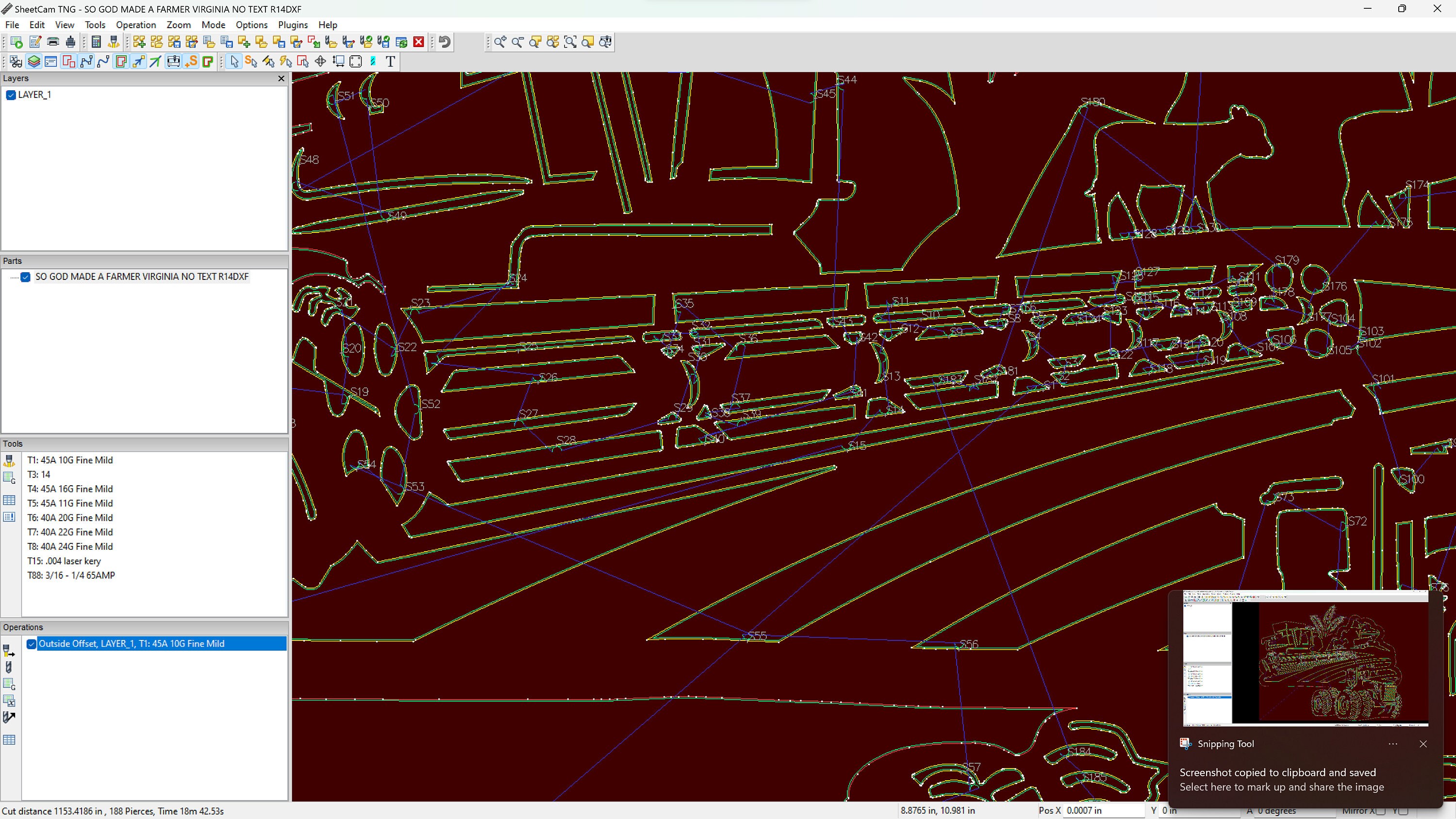 Farm Scene Cnc Plasma Dxf Files for Plasma Cutter State of - Etsy