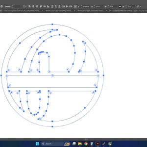 Split Letter Monogram Svg Files for Laser Cut Signs, Letter P Monogram ...
