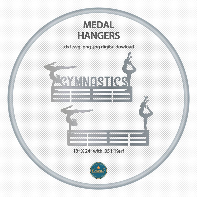 Medal Hanger Dxf for Cnc Plasma, Metal Hanger for Medals Cut Files for ...