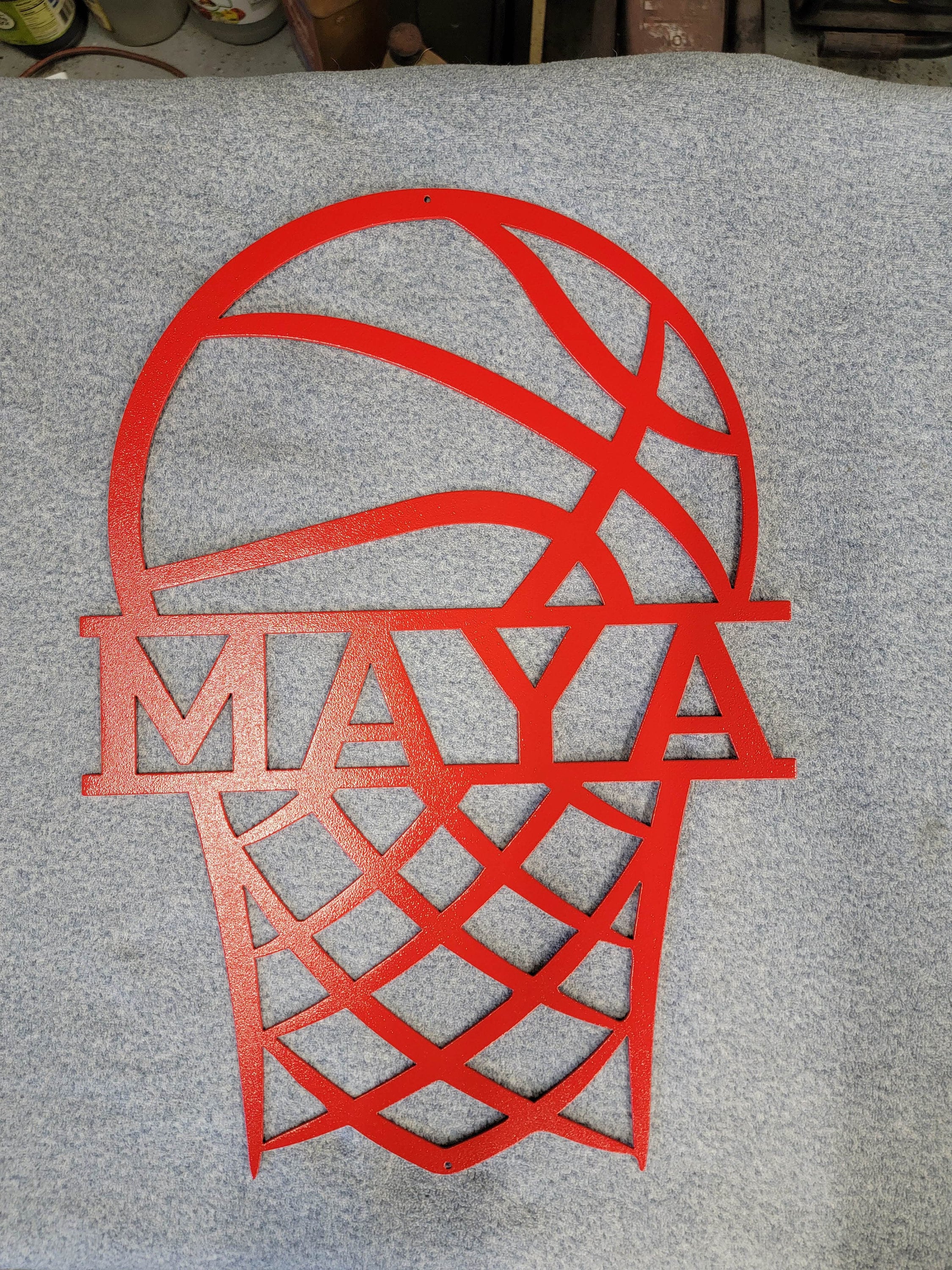 Personalized Basketball Dxf File for Cnc Plasma Cutting, Custom ...