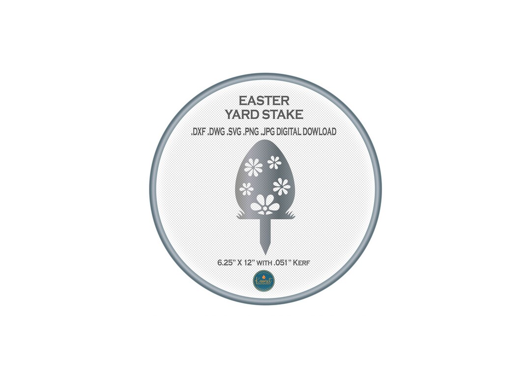 Easter Lawn Decor Dxf File for Cnc Plasma Cutting Yard Signs, Easter ...