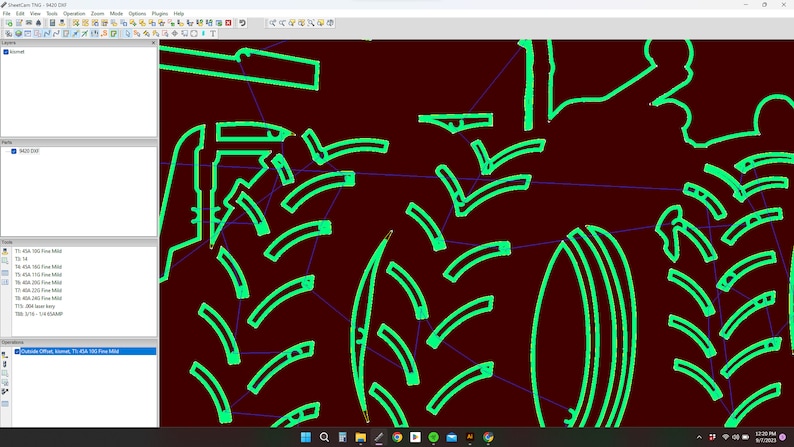 Tractor Dxf for Cnc Plasma, Farm Tractor Cut Files for Laser Cutting ...