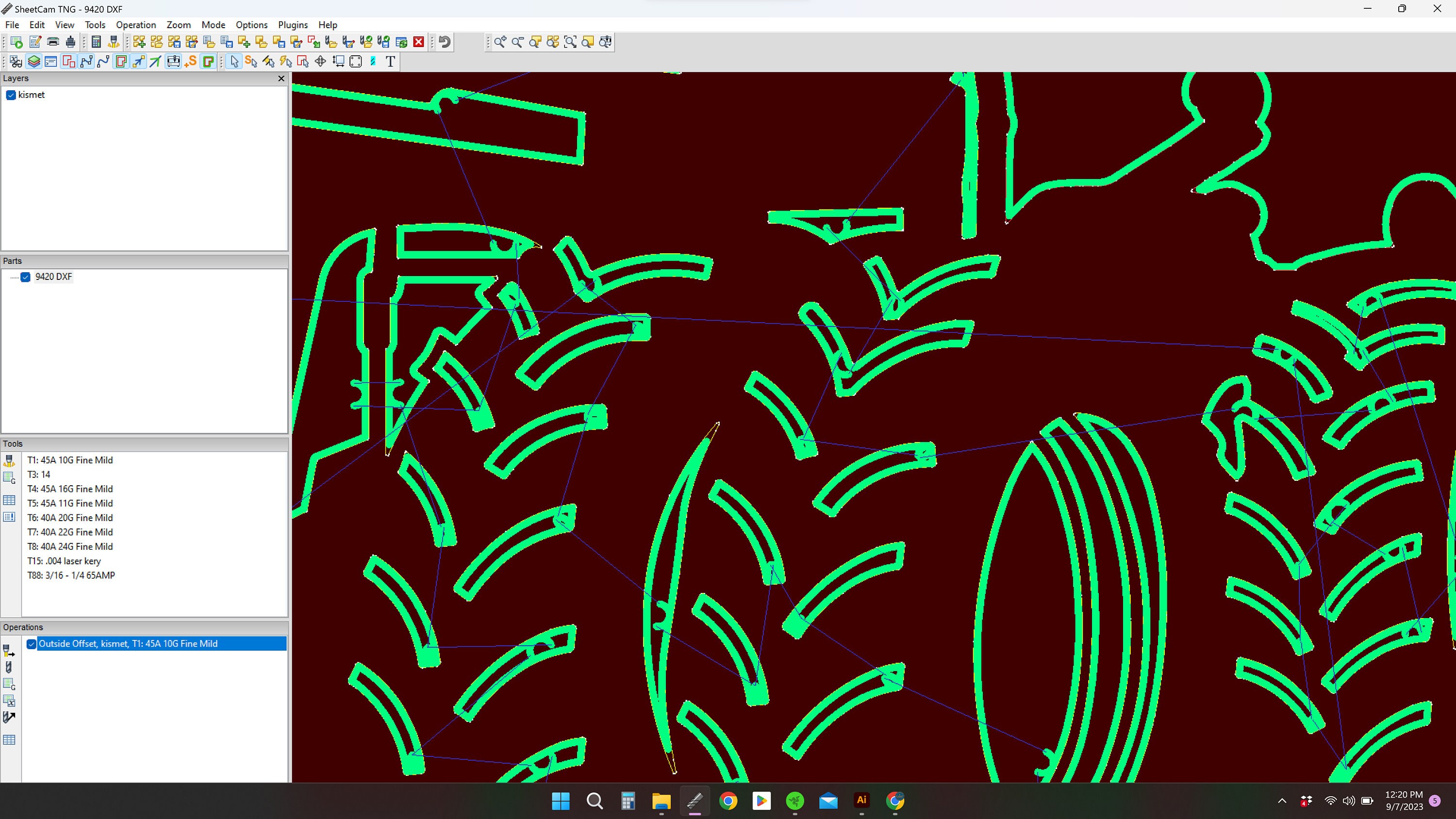 Tractor Dxf for Cnc Plasma, Farm Tractor Cut Files for Laser Cutting ...