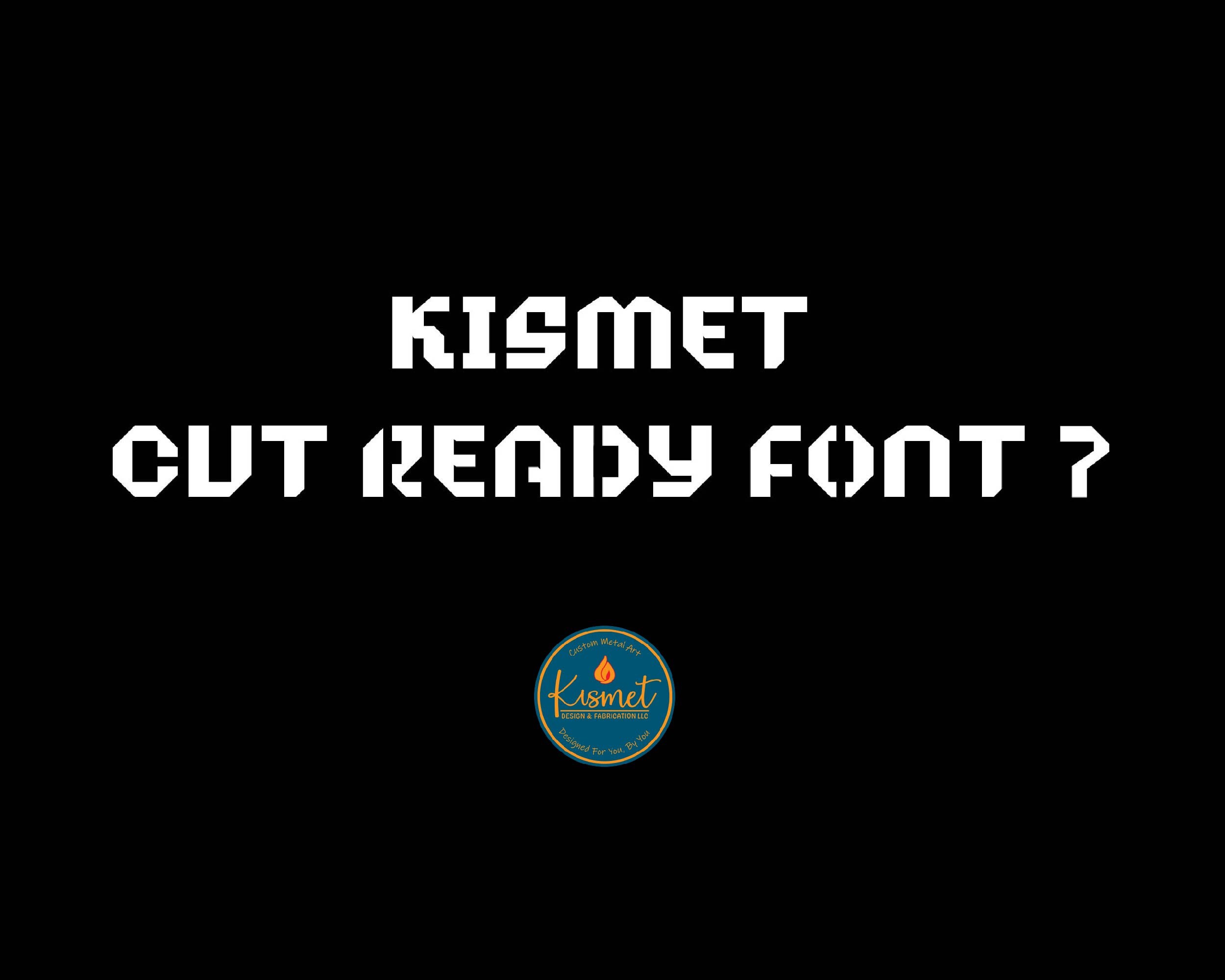 Pixel Serif Font, Stencil Font, CNC Plasma Cutting Files (digital ...