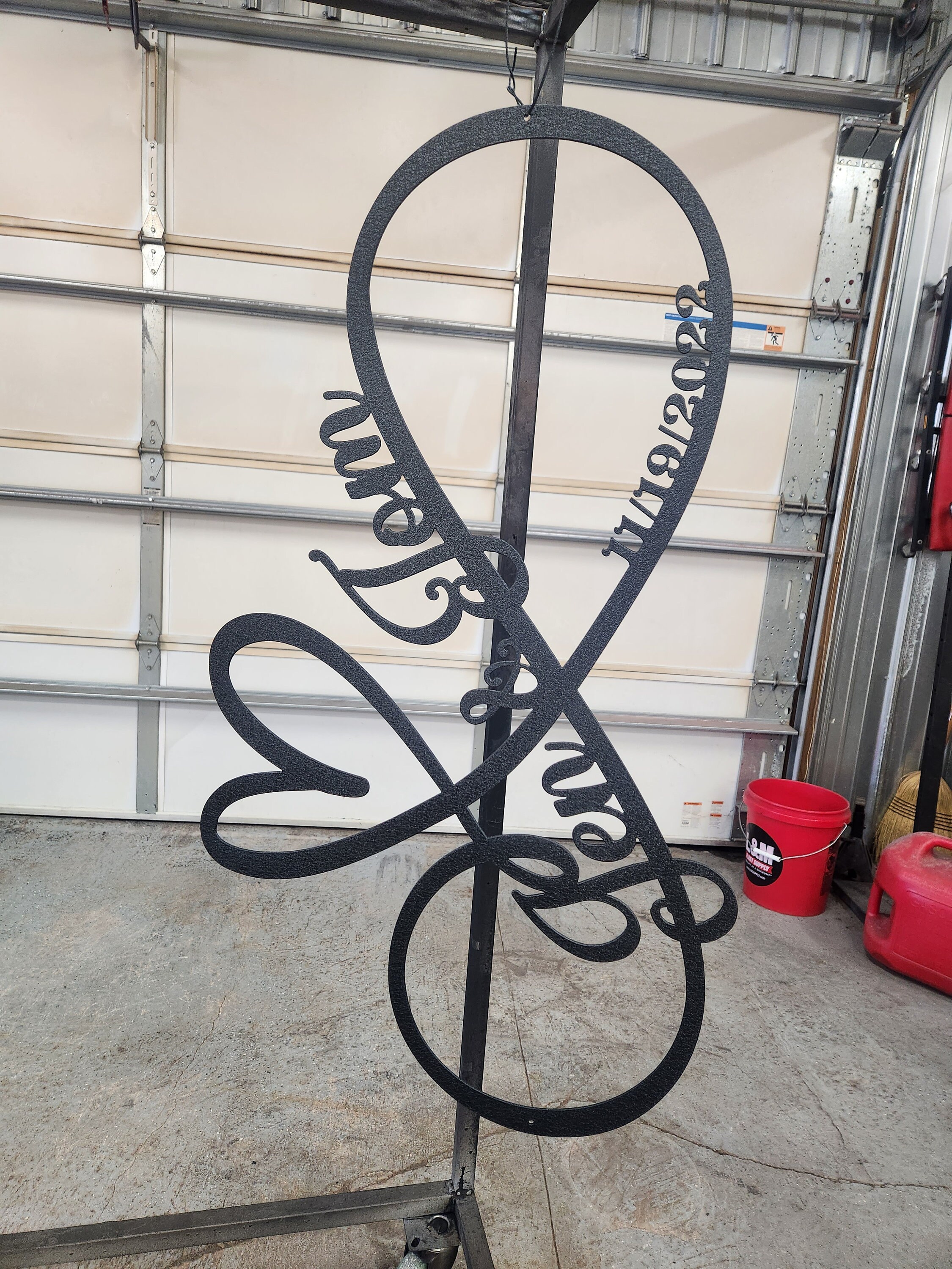 Heart Infinity Symbol Dxf Files for Plasma Cutters, Monogram Svg Files ...