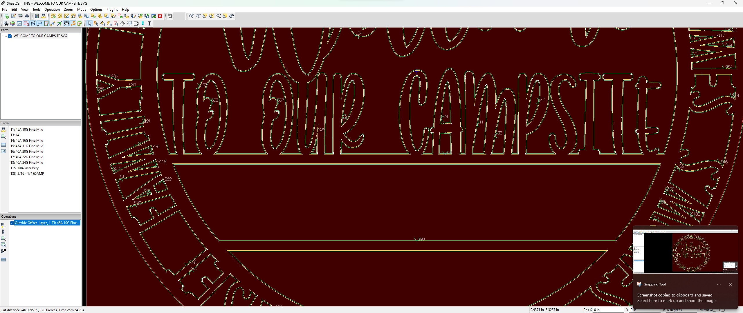 Campsite Welcome Sign SVG, DXF Cut Files for CNC Plasma, Laser, Xtool ...