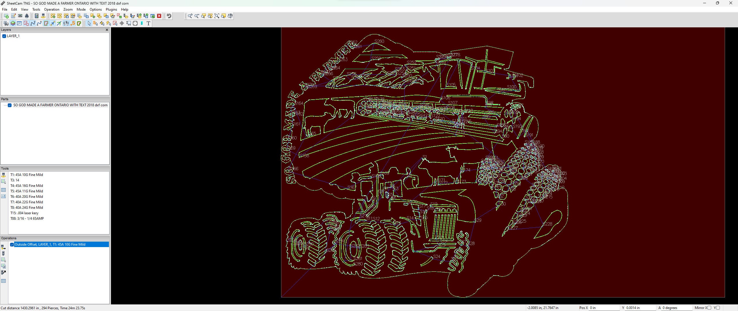So God Made a Farmer Laser Cutting Files for Cnc Farm Scene - Etsy ...