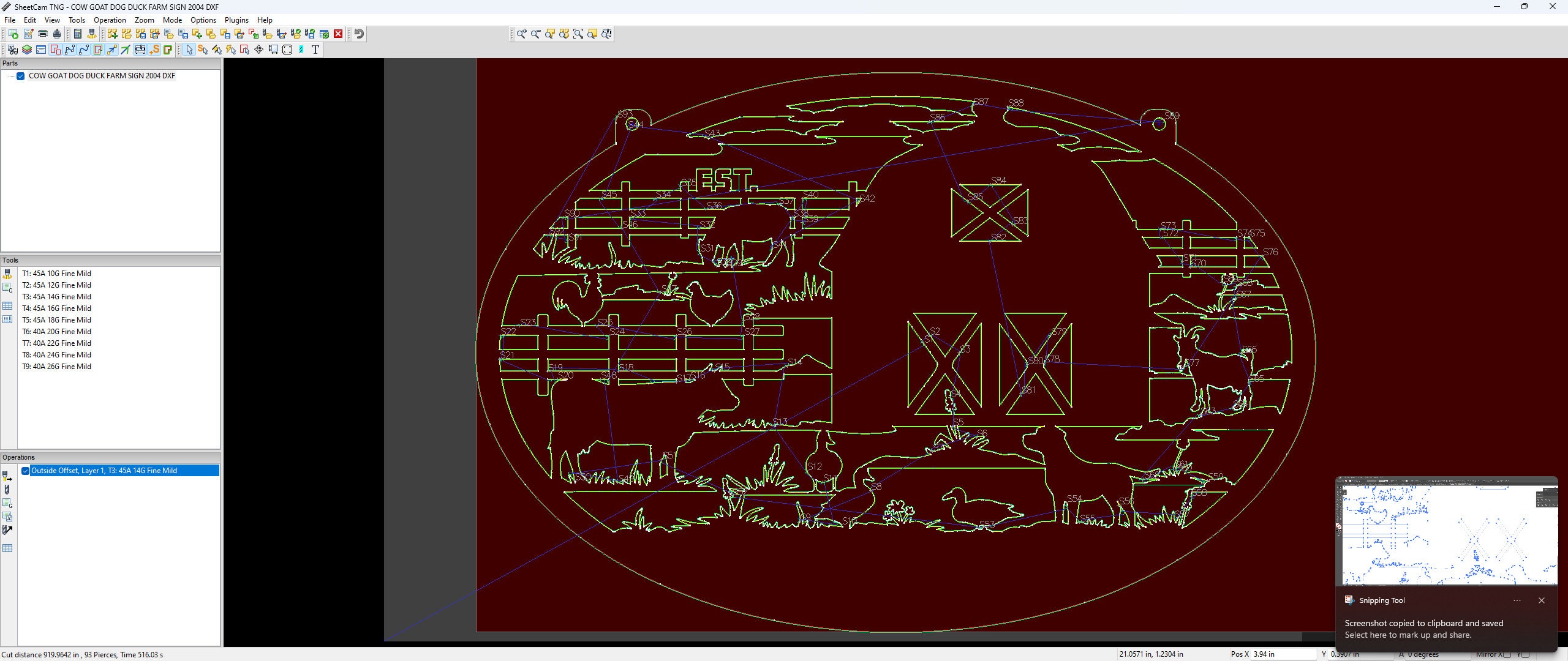 Farm Sign Dxf File for Cnc Plasma, Barn Scene Svg File for Laser ...