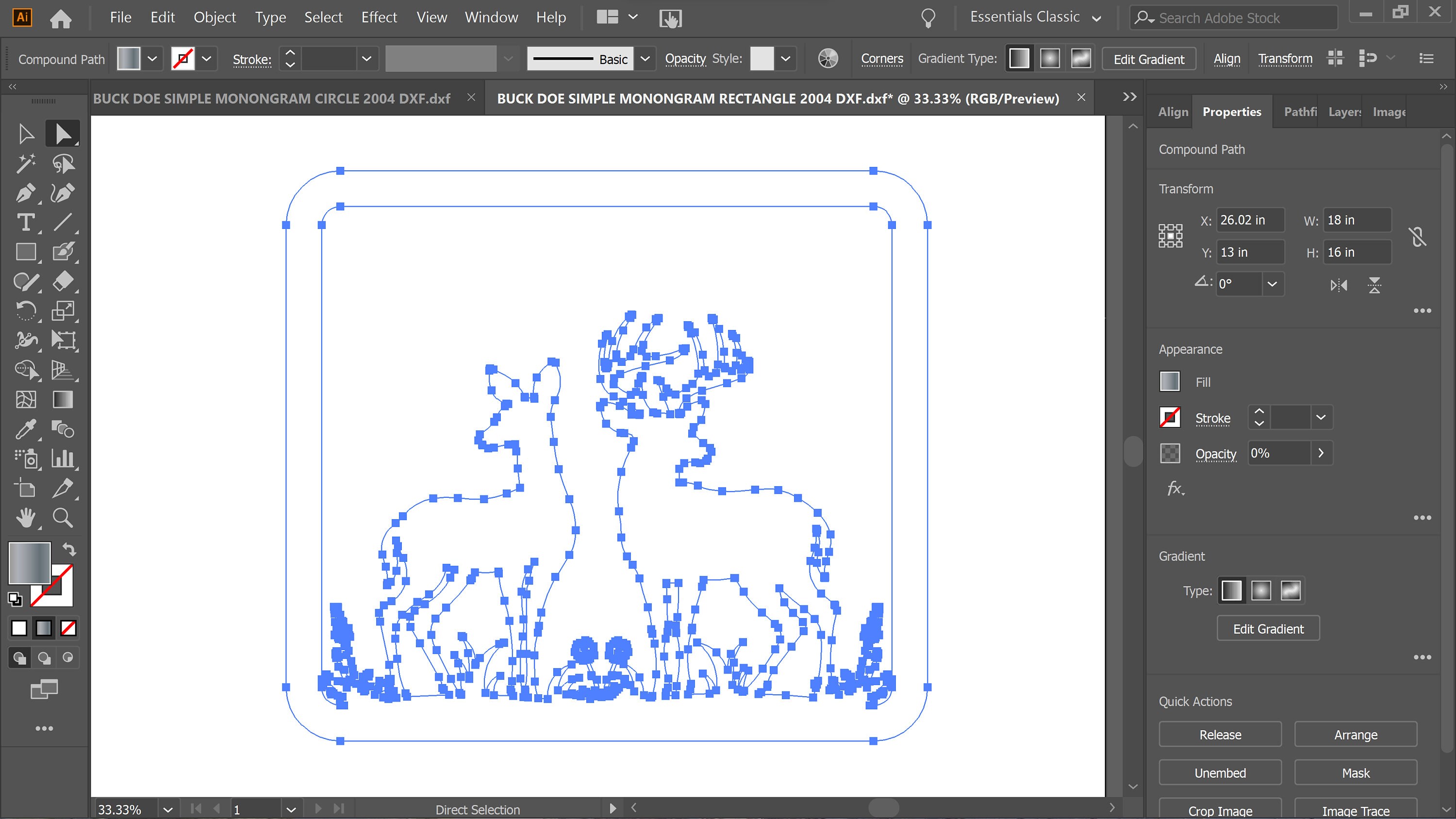 Custom Deer Sign Svg File for Laser Cutting, Personalized Deer Sign Cut ...