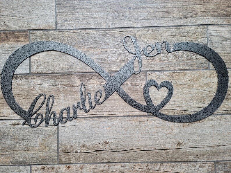 Heart Infinity Symbol Dxf Files for Plasma Cutters, Monogram Svg Files ...